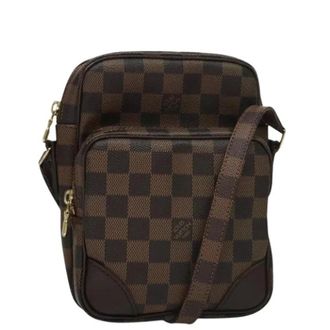Louis Vuitton Pre-owned Vintage Damier Ebene Schultertasche - - Pre-owned - Damen - Braun - ONE SIZE