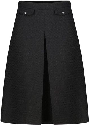 HUGO BOSS Damen Midirock mit Kellerfalte RAFERI