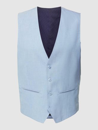 Daniel Hechter Anzugweste mit Knopfleiste