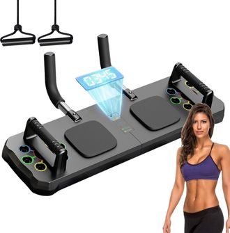 Generico Trainingsger&auml;t f&uuml;r zu Hause, mit Timer, multifunktional, rutschfest, f&uuml;r Fitness und Krafttraining