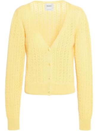 Barrie cardigan en cachemire - Jaune
