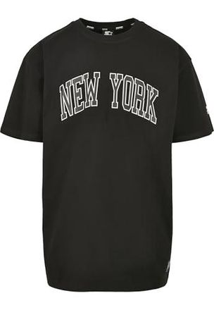 Starter Black Label Homme Starter New York Tee T-Shirt, Noir, XL