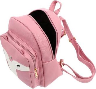 Hemoton Warmhm Sac &agrave; Dos Femme Sac de Rangement Mignon Rouge avec Bretelles R&eacute;glables Capacit&eacute; Spacieuse pour &Eacute;cole et Ville