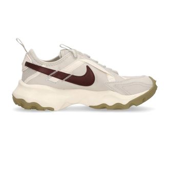 Nike Femme, Chaussures, Beige, Taille: 36 1/2 EU Chaussure Basse Os Clair/Burgundy Crush
