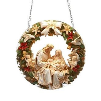 Generic D&eacute;corations de No&euml;l pour cr&egrave;che de No&euml;l, d&eacute;corations religieuses pour sapin de No&euml;l, cr&egrave;che de No&euml;l, d&eacute;corations religieuses pour sapin de No&euml;l