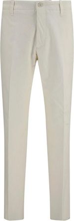 Lardini Pantalon en viscose c&ocirc;tel&eacute;e - Homme - Pantalons - Beige - Taille: M
