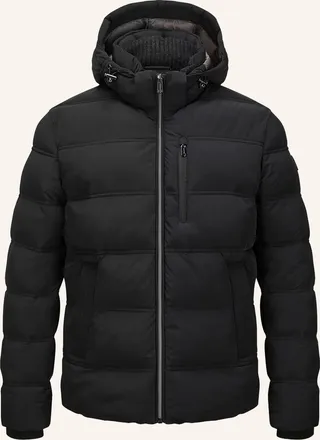 Milestone Steppjacke Mssileno Mit Abnehmbarer Kapuze schwarz