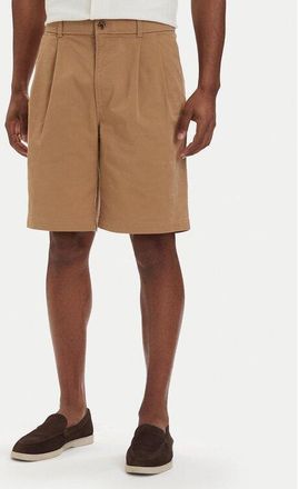 Calvin Klein Jeans Stoffshorts LV04RF612G Dunkelbeige Regular Fit