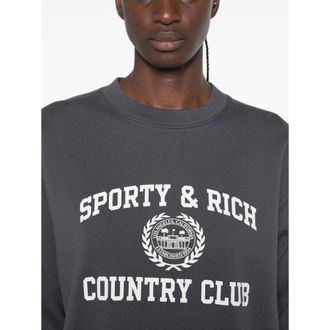 Sporty & Rich Carbo Sweater - Gray