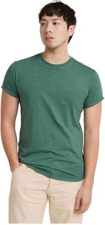 G-Star G-Star Homme Overdyed Lash T-Shirt, Vert (blue spruce gd D16396-2653-G472), XS