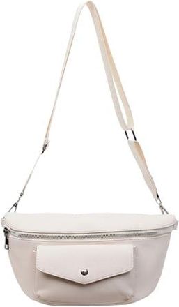 Generic Kexpery PU Leather Sac Banane Femme Sacoche Crossbody avec Bandouli&egrave;re R&eacute;glable pour Voyage, Sport et Sorties Quotidiennes