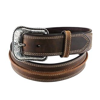 Ariat Ariat Center Bump Belt Medium Brown 40