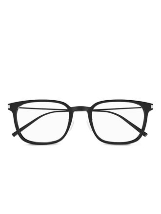 Saint Laurent Eyewear lunettes de vue à monture carrée - Noir