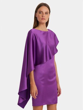Lauren Ralph Lauren Coctailkleid 253925915001 Violett Regular Fit
