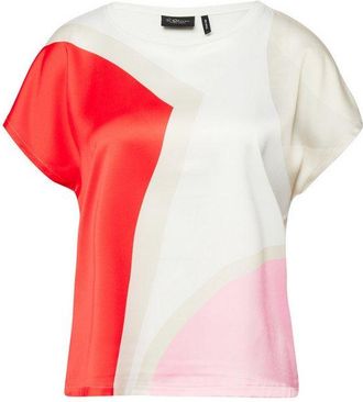 s.Oliver Kurzarmshirt T-Shirt Blusenshirt mit &uuml;berschnittenen Schultern