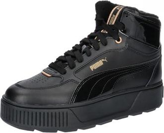 Puma Femme Karmen Rebelle Mid WTR Basket, Black Black Gold, 38.5 EU