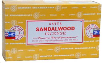 Satya Jewelry Sandelholz - 180g - Satya Sandalwood - R&auml;ucherst&auml;bchen