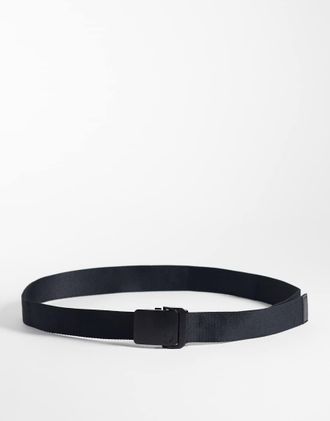 Fred Perry Webg&uuml;rtel in Schwarz