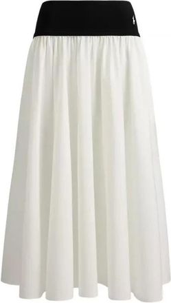 Polo Ralph Lauren Femme, Jupes, Blanc, Taille: 42 FR Midi Skirts