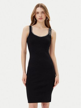 Karl Lagerfeld Kleid f&uuml;r den Alltag A2W13018 Schwarz Slim Fit