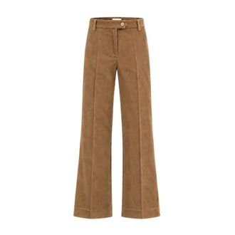 Marella Emmdraghi Straight Hosen - - Trousers - Damen - Braun - S