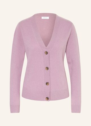Darling Harbour Darling Harbour Strickjacke Aus Cashmere lila