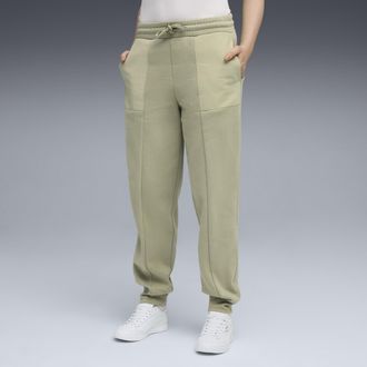 Puma HER High-Waist-Jogginghose Damen, Kleidung, Gr&uuml;n, XXS