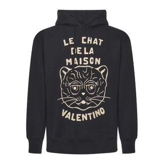 Valentino Garavani Herren, Sweatshirts & Hoodies, Schwarzk, MGr&ouml;&szlig;e