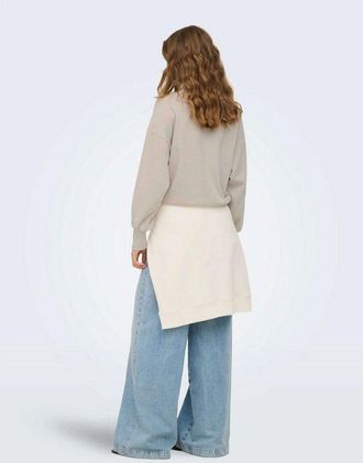 Only Sweatshirt BROOKE (2-tlg) Drapiert/gerafft