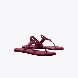 Tory Burch Damen Miller Sandale aus Lackleder