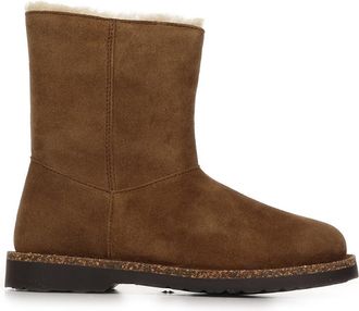 Birkenstock Uppsala Zip Shearling[Stiefel] Damen-Stiefel, warmgef&uuml;ttert Gr.38 Braun