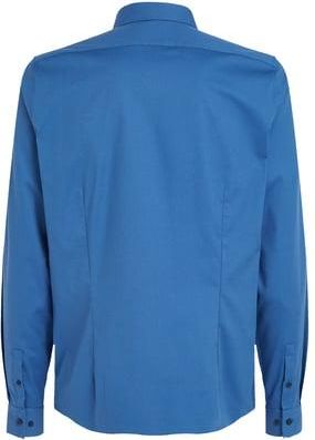 Calvin Klein Chemise manches longues en coton m&eacute;lang&eacute;