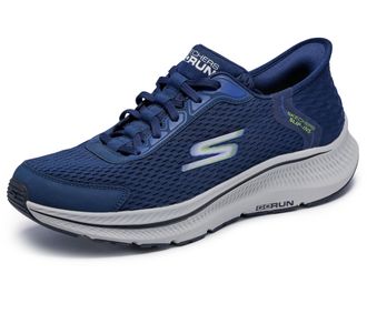 Skechers Hands Free Slip-Ins Go Run Consistent 2.0 Empowered Herrensneaker, Marineblau, 39.5 EU