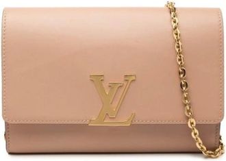 Louis Vuitton Pre-owned Cuir sacs-louis-vuitton - Femme - Pre-owned - Brun - Taille: ONE Size