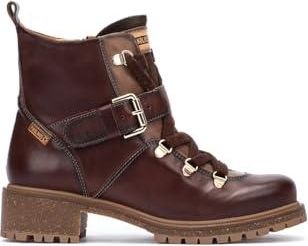 Pikolinos Bottines Plates en Cuir ASPE pour Femme Colour CAOBA