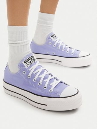 Converse Sneakers aus Stoff Converse Chuck Taylor All Star Lift Platform A16105C Violett