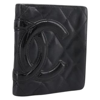 Chanel Portefeuille Bifold Vintage doccasion - Femme - Pre-owned - Noir - Taille: ONE Size