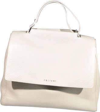 Orciani Femme, Sacs, Beige, Taille: ONE Size Sveva Soft Mini Handbag