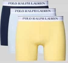 Ralph Lauren Boxershorts mit elastischem Logo-Bund im 3er-Pack