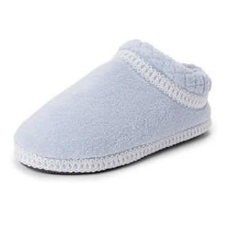 Muk Luks Chaussons Rita Full Fit pour femme - Bleu, bleu (Freesia Blue), Medium