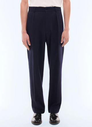 Fursac Pantalon costume large en laine - Taille 36 - Homme
