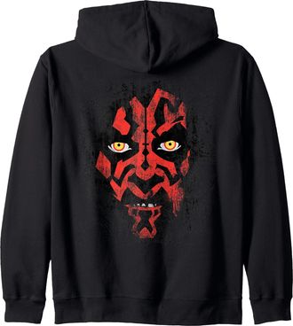 Star Wars Darth Maul Weathered Face Kapuzenjacke