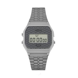 Casio Uhr Casio Vintage A159WEVJ-7ER Silberfarben