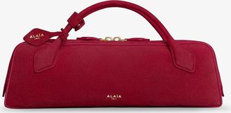 Alaia Teckel Clutch suede handbag - ALAIA - gender_Woman