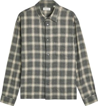 Frame Denim chemise &agrave; carreaux - Gris