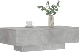 Generic Couchtisch, Schlanker, Minimalistischer Wohnzimmer-Mitteltisch, Holzwerkstoff f&uuml;r Wohnzimmer, Zuhause, B&uuml;ro (Betongrau)