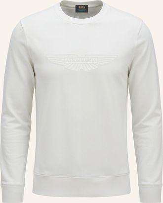 HUGO BOSS Pullover L-Electrico_2_Am Regular Fit weiss
