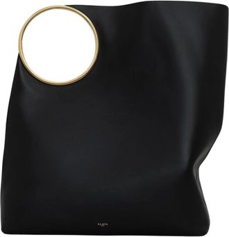 Alaia Femme, Sacs, Noir, Taille: ONE Size Ring XL Tote Bag