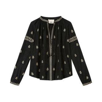 Isabel Marant Damen, Blusen & Hemden, Schwarzk, XSGr&ouml;&szlig;e