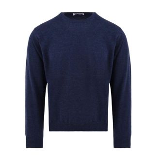 FILIPPO DE LAURENTIIS Maglione girocollo in cashmere - - Knitwear - Herren - Blau - 3XL